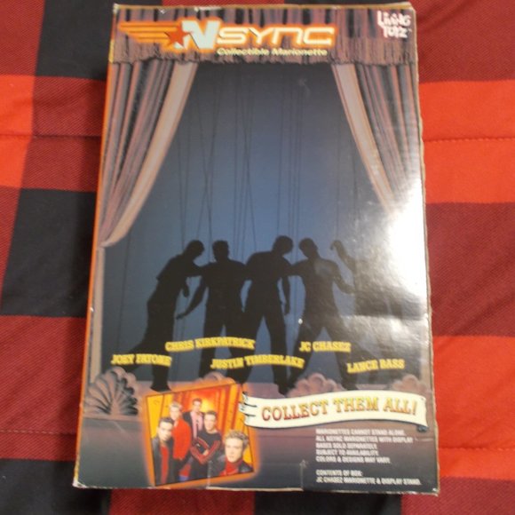 NSYNC | Toys | Nsync Jc Chasez Doll New In Box Vintage 200 | Poshmark